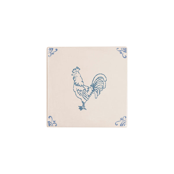 Rooster Delft Tile – Akka Home